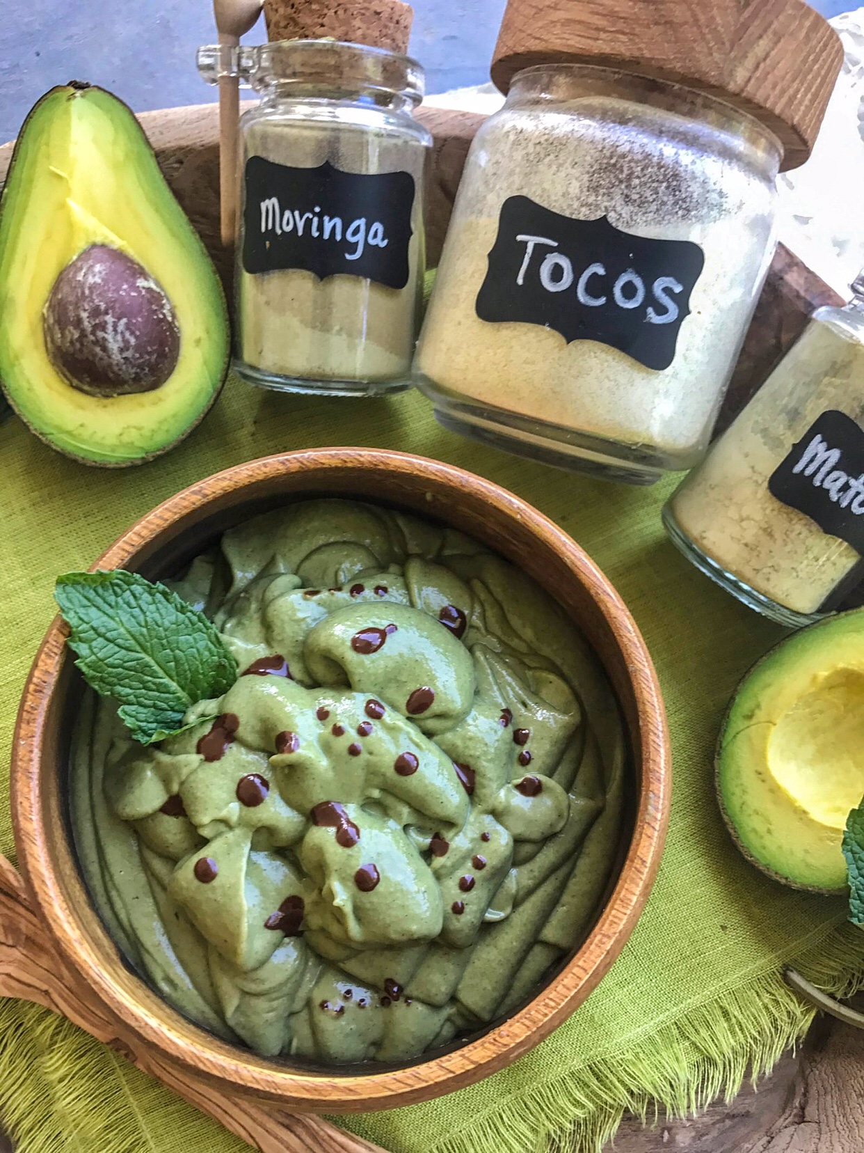 Healthy Mint Moringa Mousse Recipe with Kuzu Pudding | Breakfast Criminals